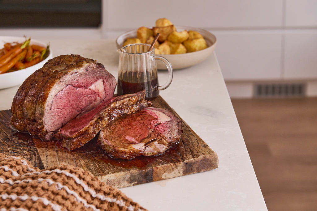How To Cook A Roast Beef Scotch Fillet with Smoked Salt and Pepper ...